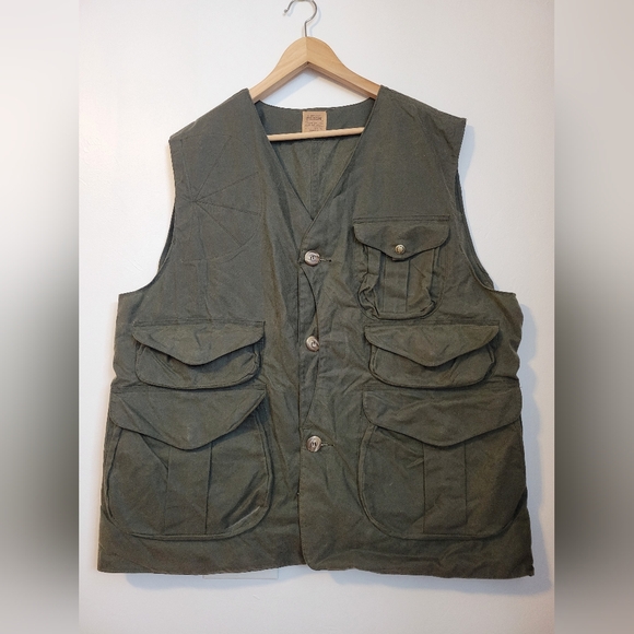 Filson | Jackets & Coats | Mens Filson Vest Upland Hunting Waxed Canvas ...